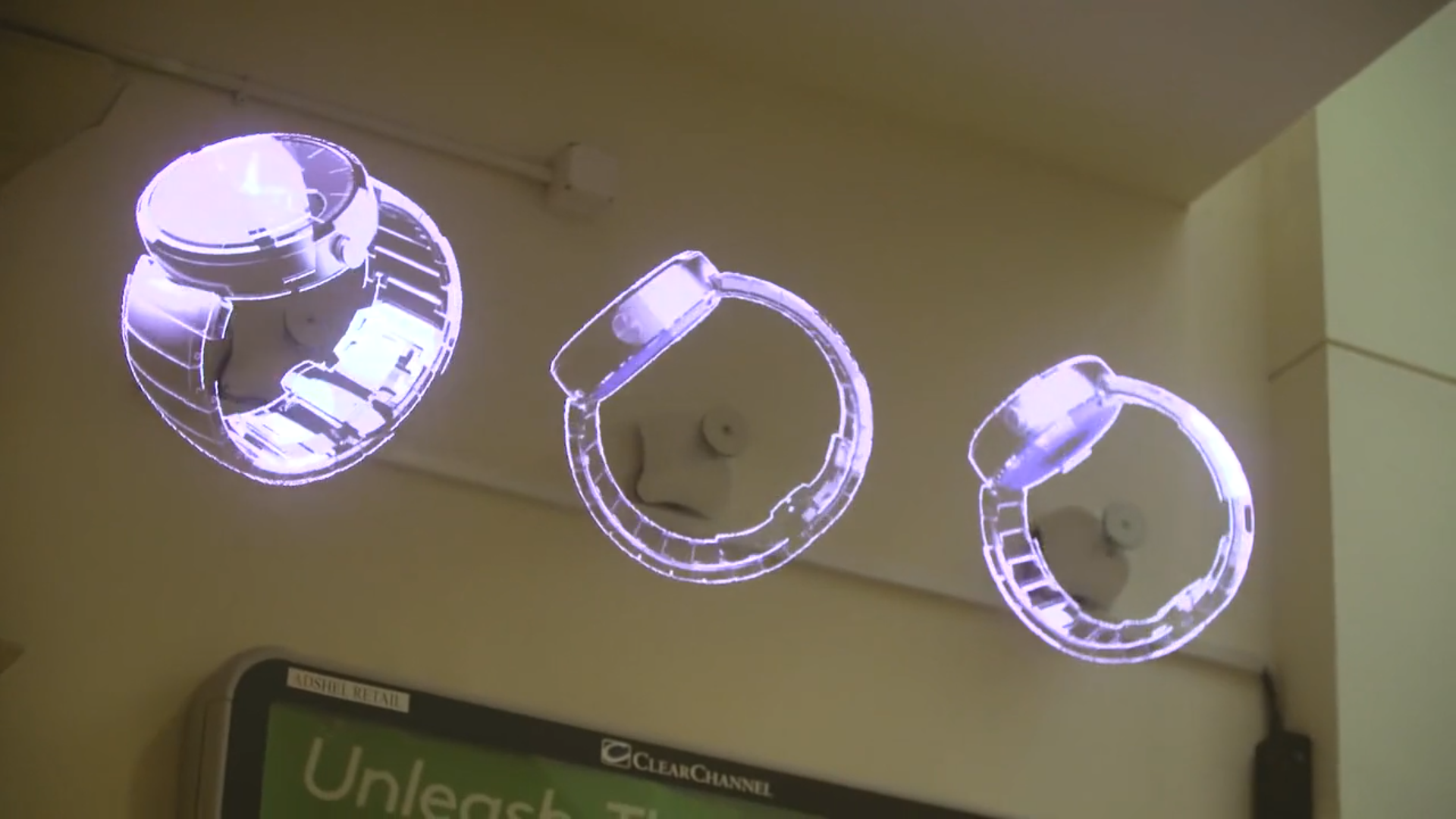 Floating Video Hologram - Reference